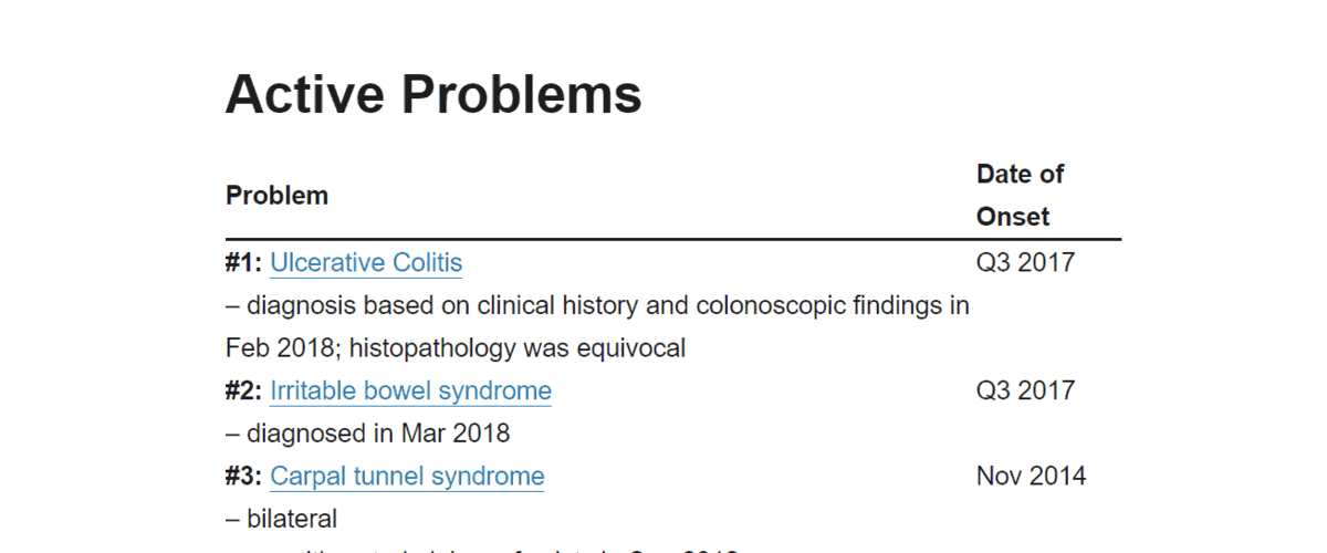 PROBLEM LIST | Dr Andy Teh